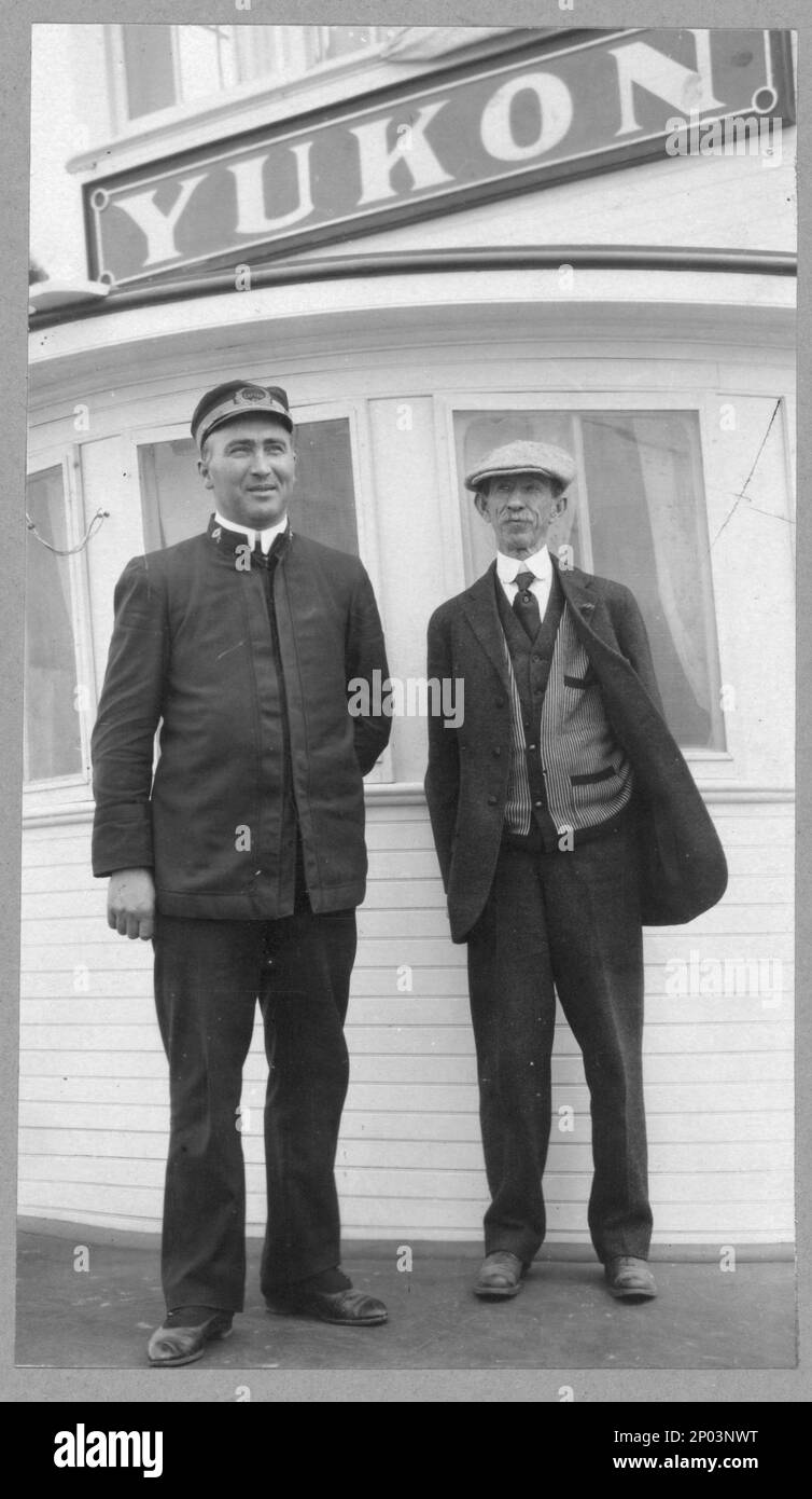 Frank G. Carpenter at right. Frank and Frances Carpenter collection ...