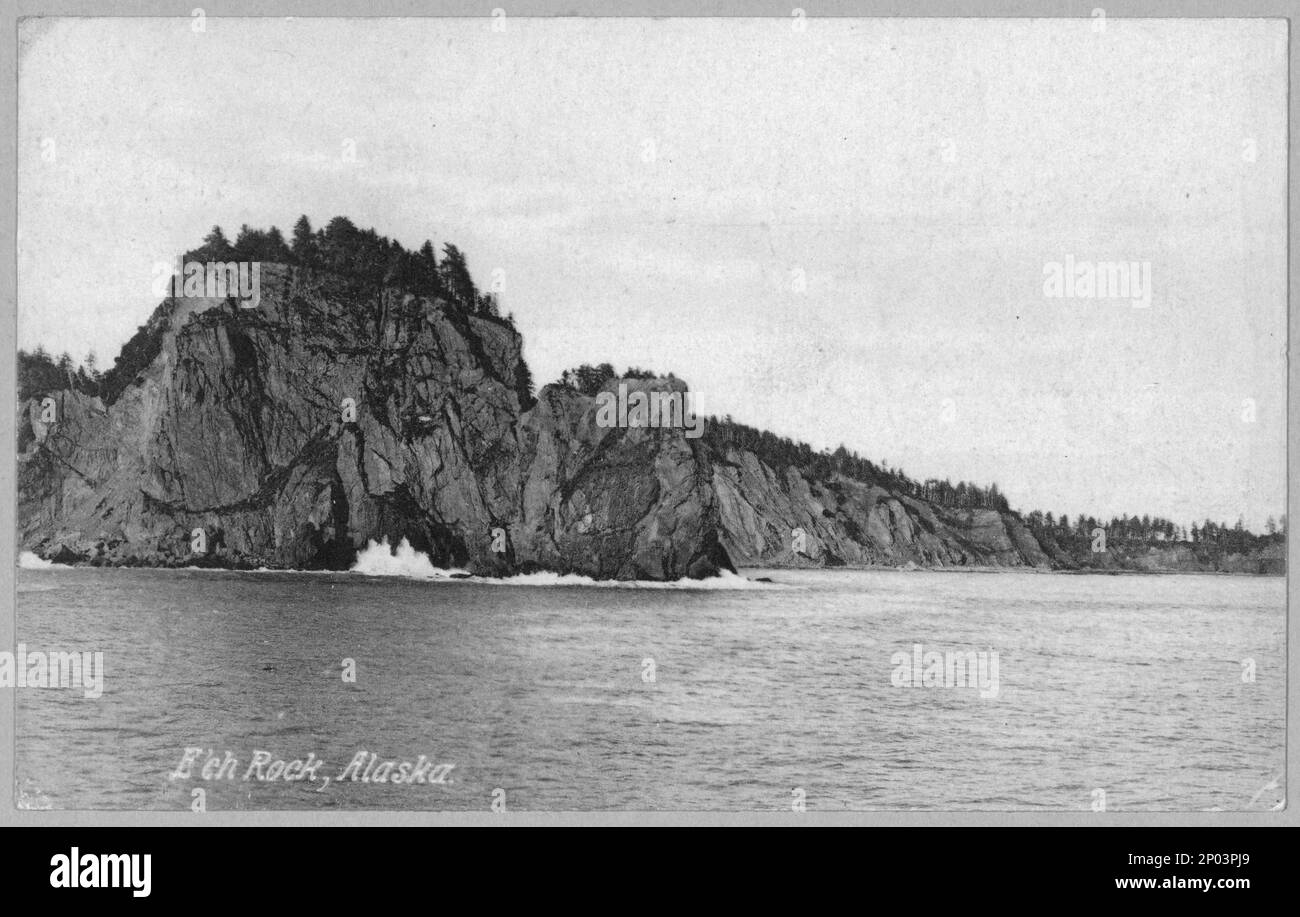 Bodies of water alaska Black and White Stock Photos & Images - Alamy