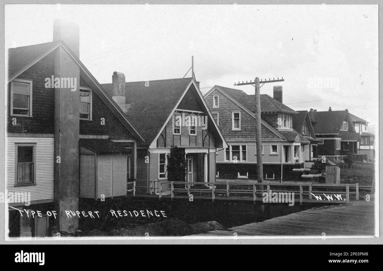 Residences , Type of Rupert residences. Frank and Frances Carpenter ...
