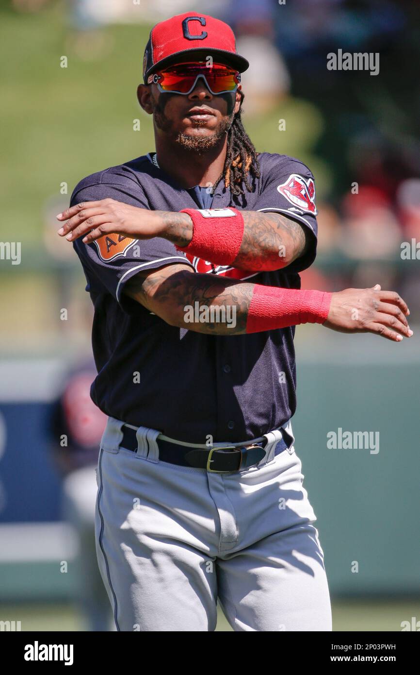 SCOTTSDALE, AZ - MARCH 26: Cleveland Indians second baseman Michael ...