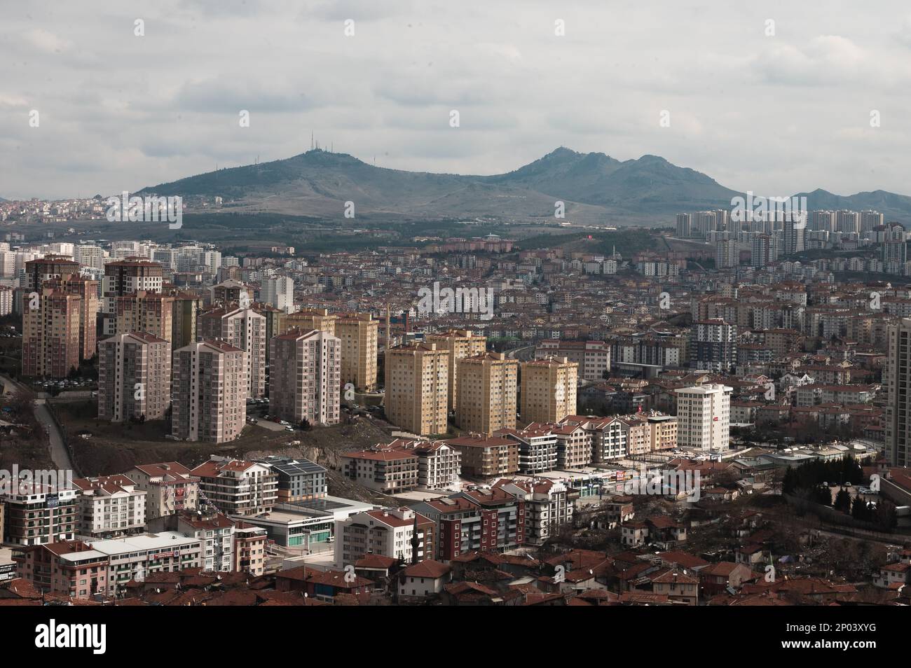 Cityscape Skyline of Ankara Turkey in the afternoon Stock Photo - Alamy