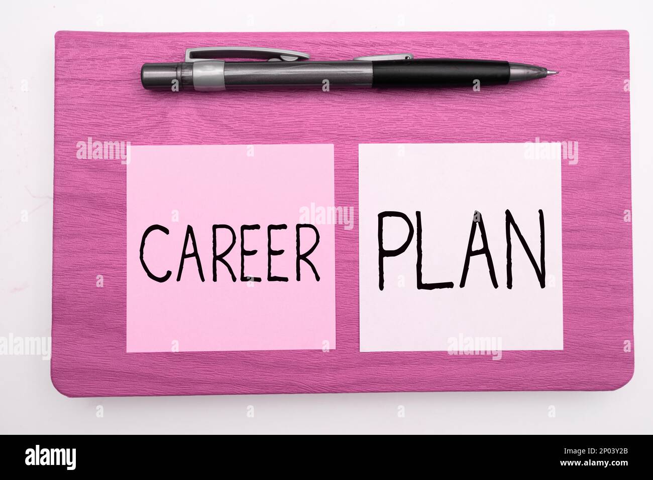 Text showing inspiration Career Plan. Internet Concept ongoing process ...