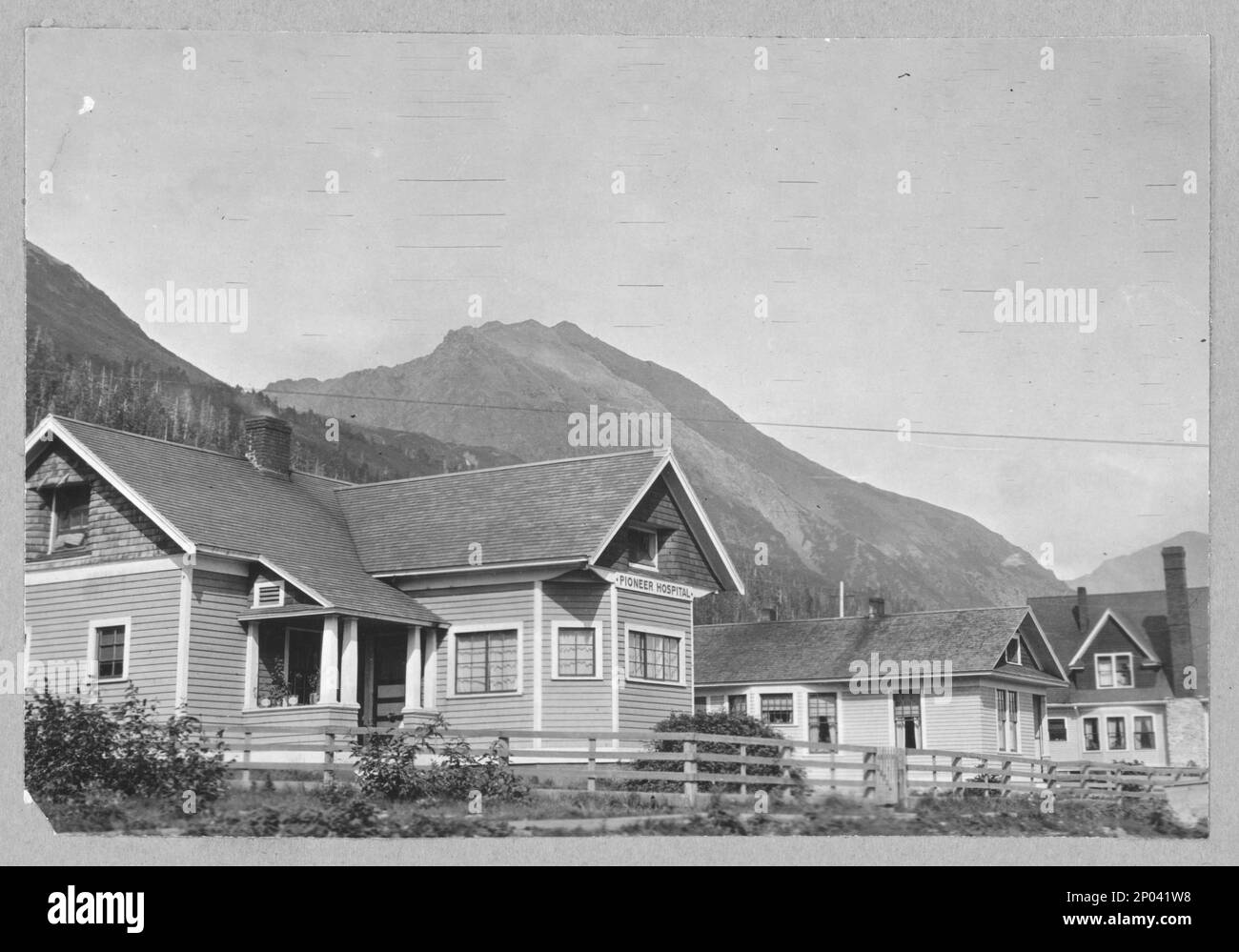 Pioneer Hospital. Frank and Frances Carpenter collection , Gift; Mrs. W ...