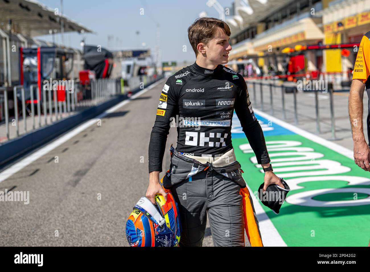 BAHRAIN INTERNATIONAL CIRCUIT, BAHRAIN - MARCH 02: Oscar Piastri ...