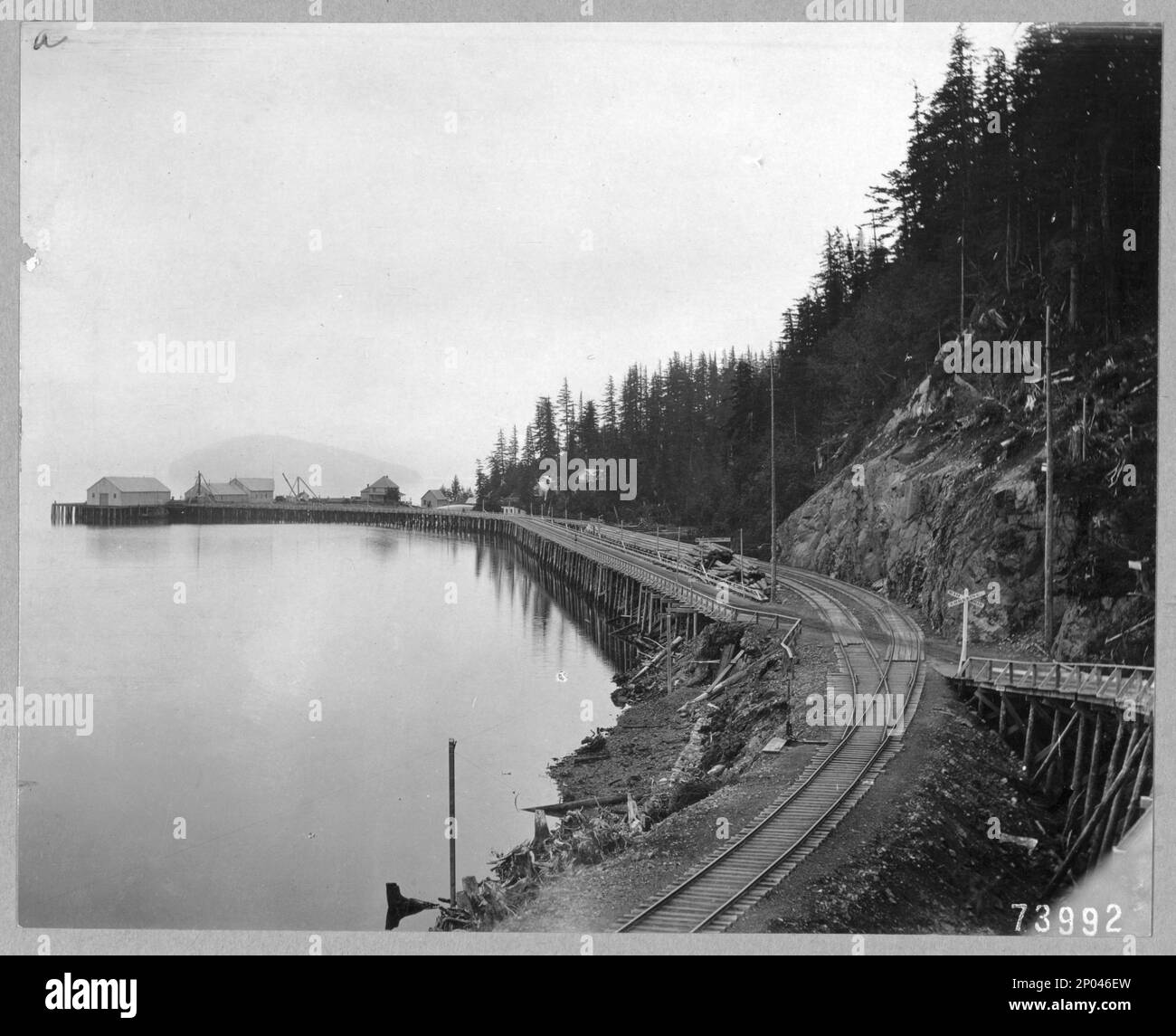 Ocean terminus of Copper River Railroad. Frank and Frances Carpenter ...