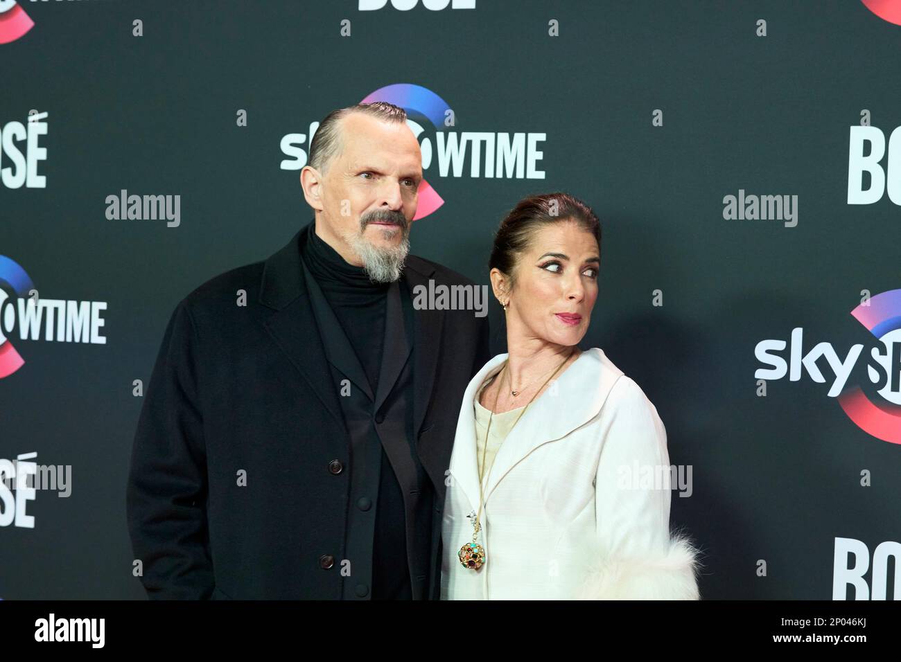 Madrid. Spain. 20230302, Miguel Bose, Macarena Rey attends 'Bose ...