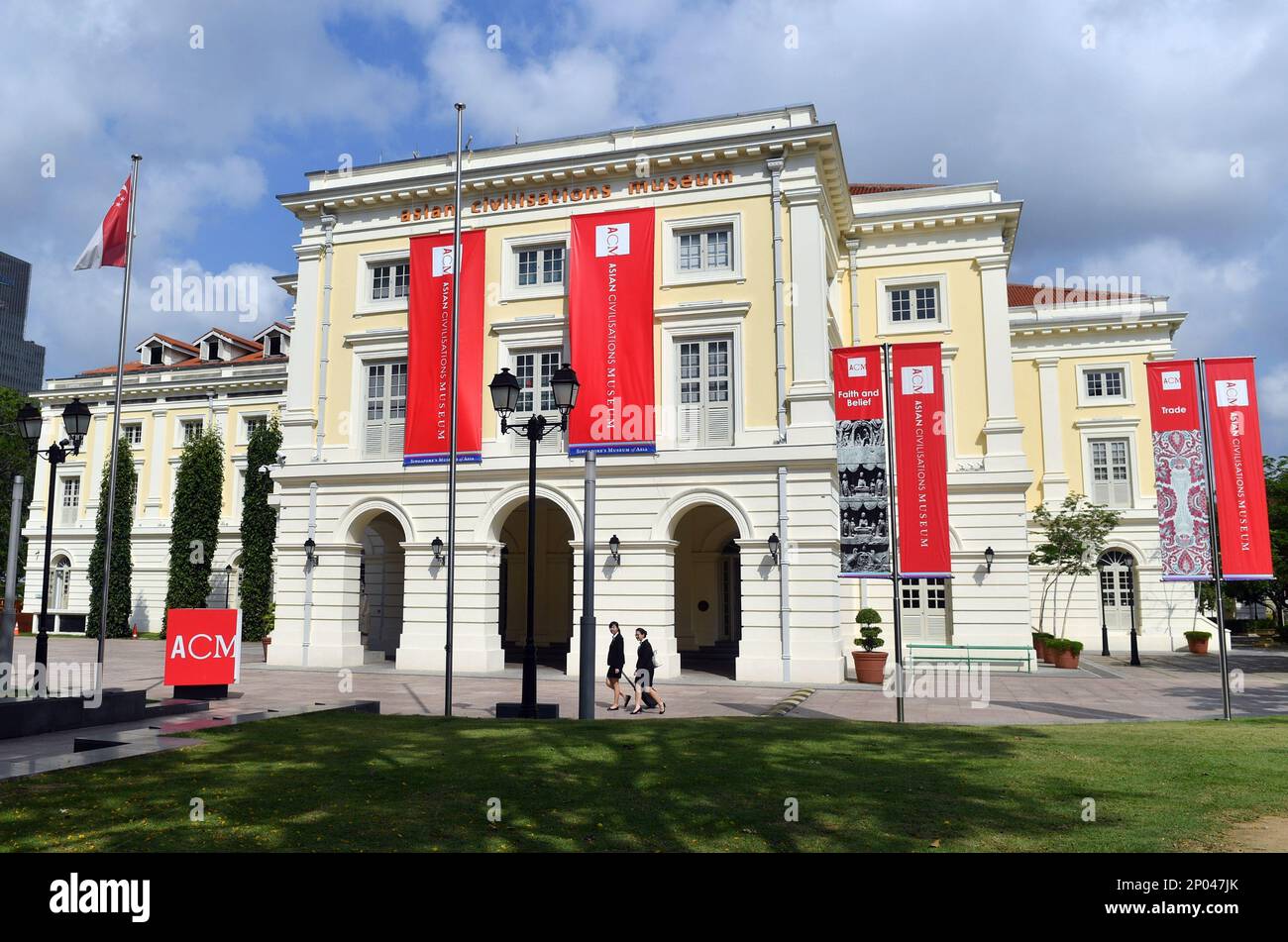 The former Empress Place Building, which is now the Asian Civilisations ...