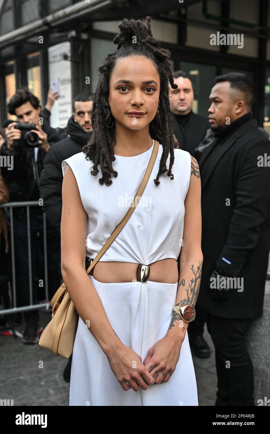 Paris, France. March 2, 2023, Paris, France. 02nd Mar, 2023. Sasha Lane ...