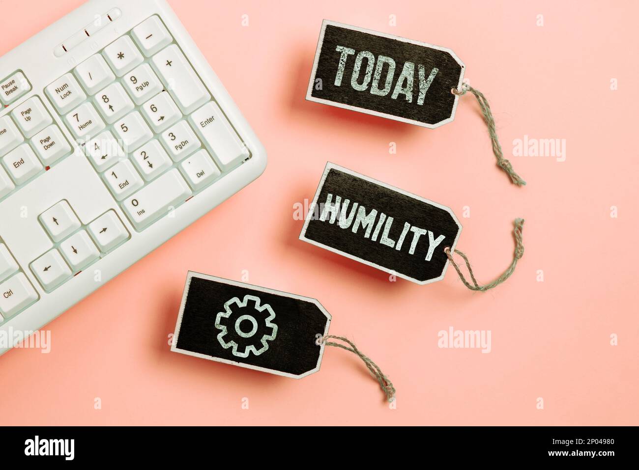 Hand writing sign Humility. Business concept being Humble is a Virtue ...