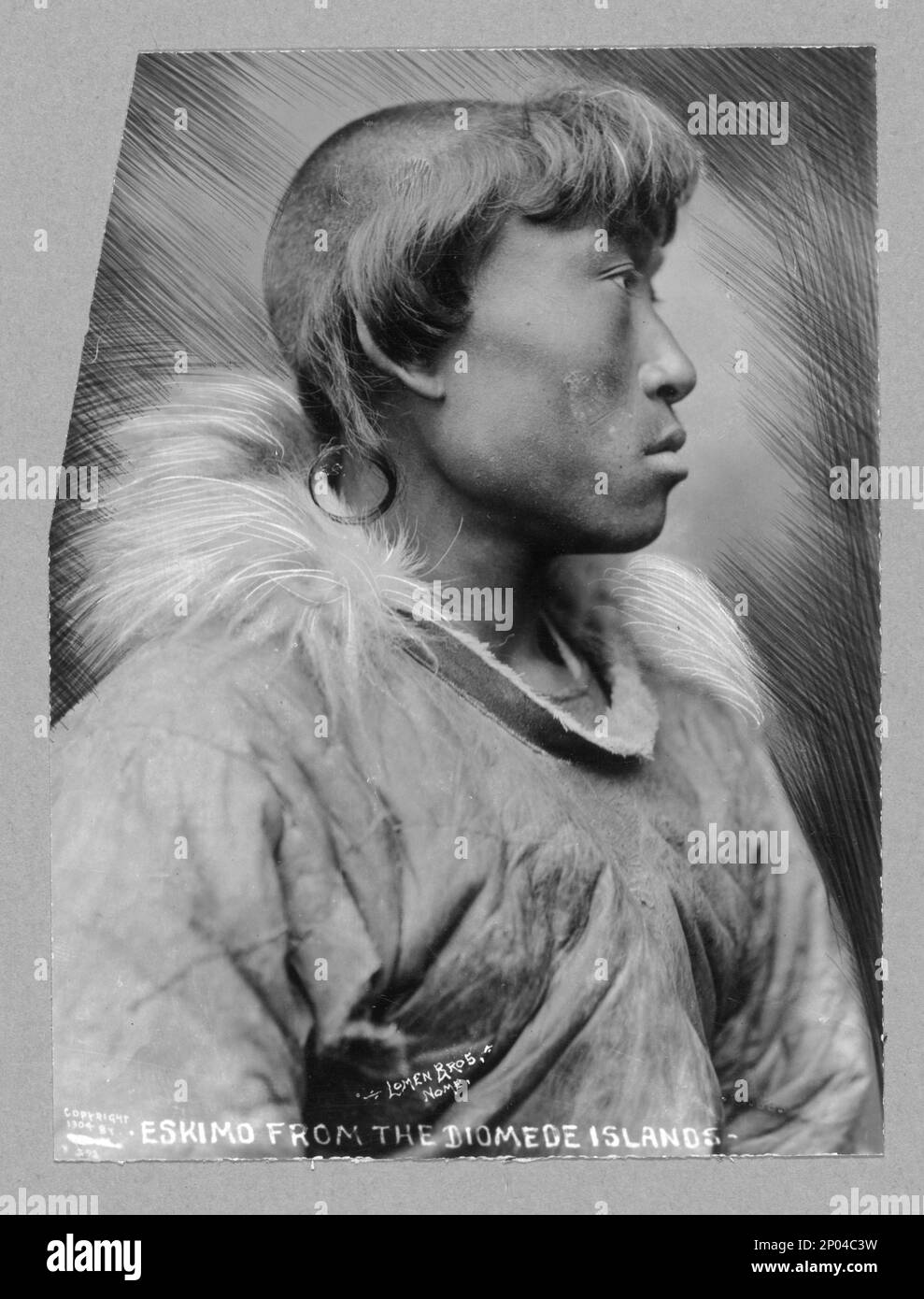 Diomede Islands - Eskimo , Eskimo from the Diomede Islands. Frank and ...