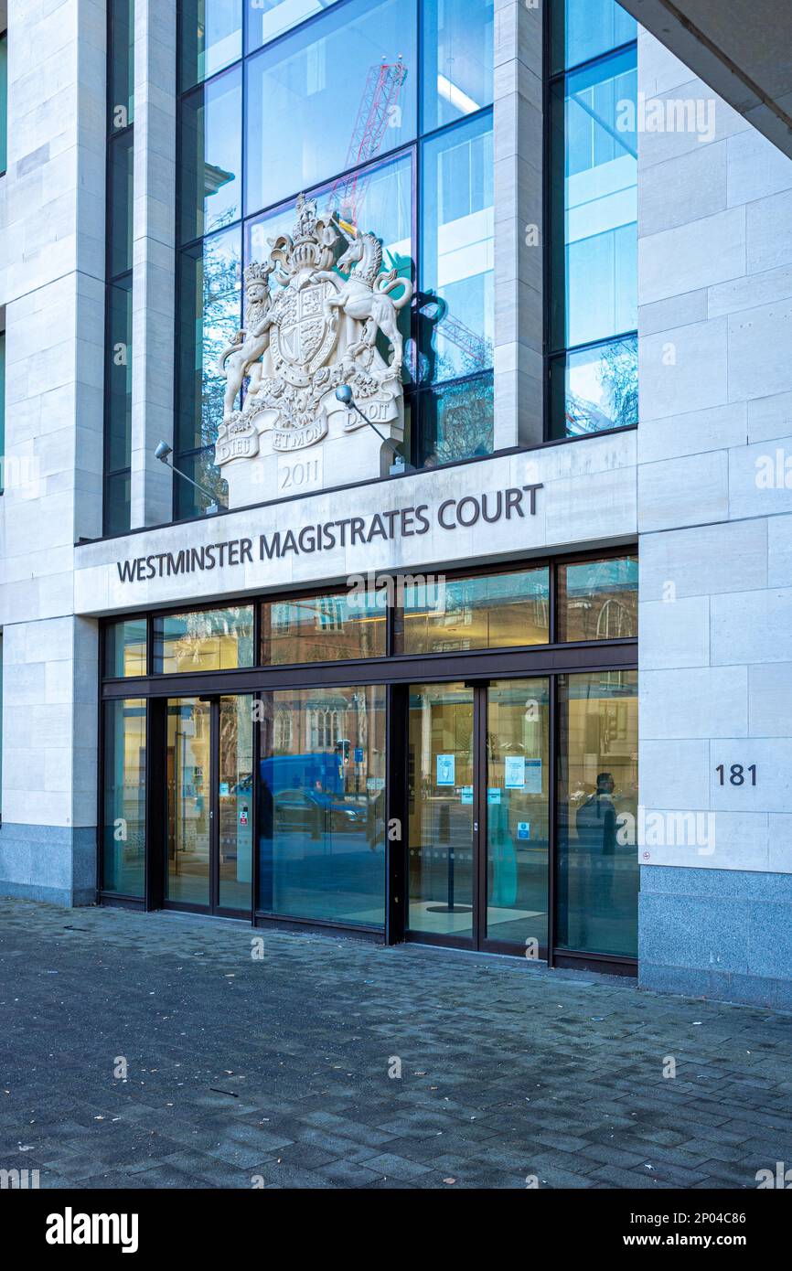 Westminster magistrates court hi-res stock photography and images - Alamy