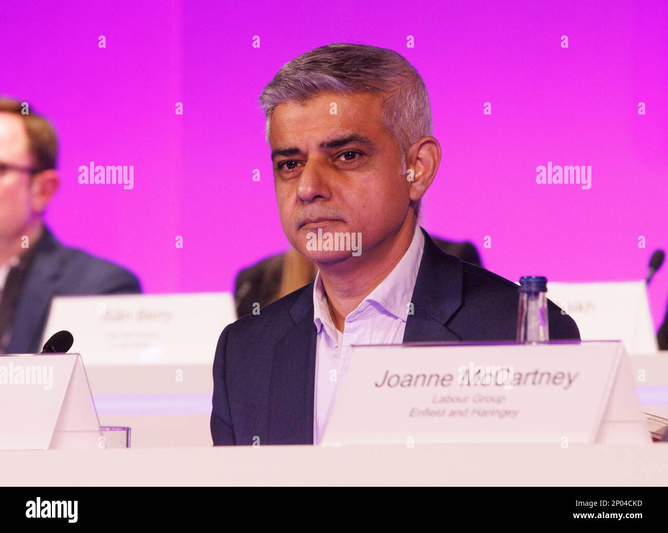 London, UK. 2nd Mar, 2023. The Mayor of London, Sadiq Khan, and London ...