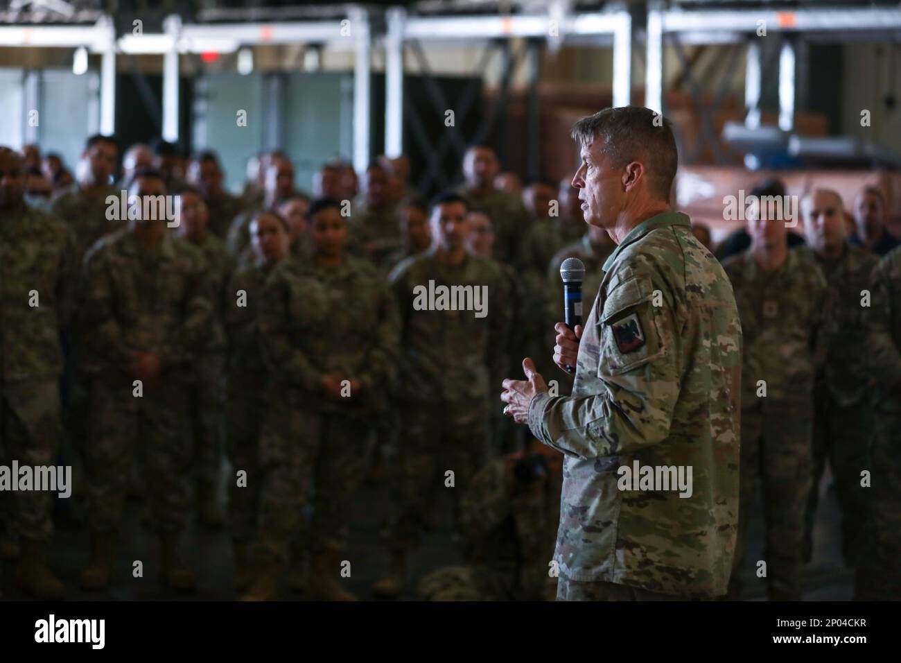 Army Gen. Daniel Hokanson, chief of the National Guard Bureau, visits ...
