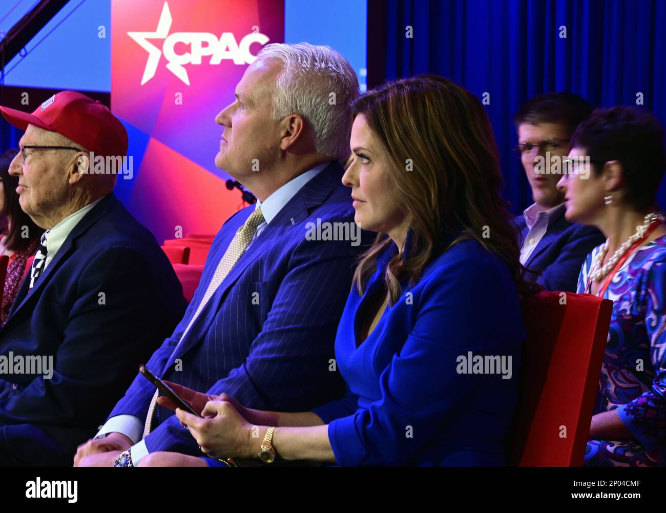 Harbor, Maryland, U.S., March 2, 2023. Matt Schlapp, CPAC Chairman and ...