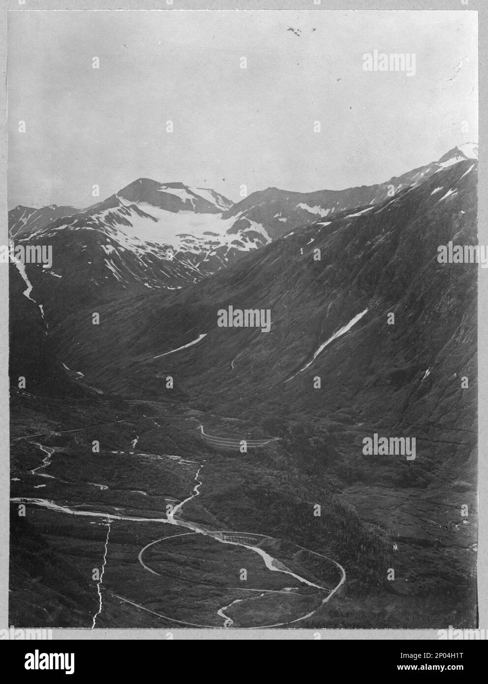 Alaskan railway Black and White Stock Photos & Images - Alamy