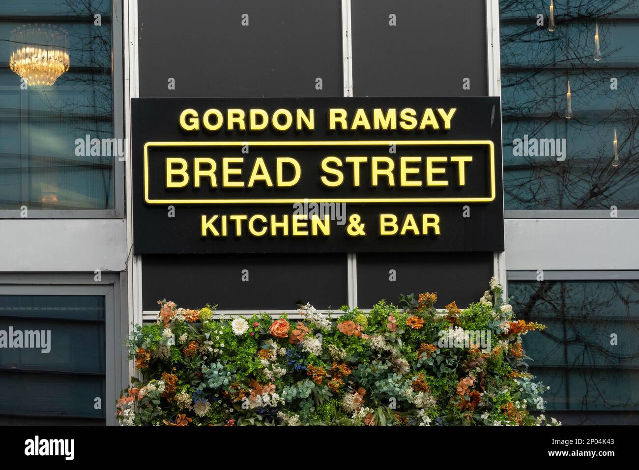Gordon Ramsay Bread Street Kitchen & Bar in Liverpool Stock Photo - Alamy