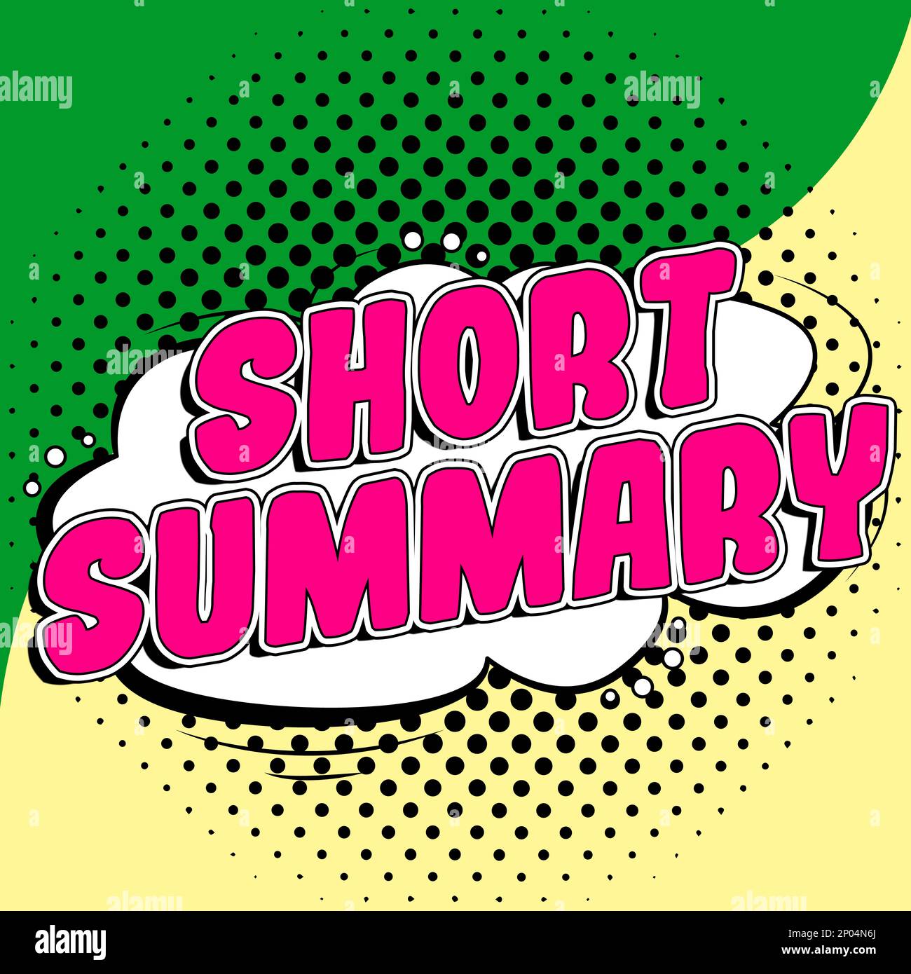 Sign displaying Short Summary. Business idea Brief statement of main ...