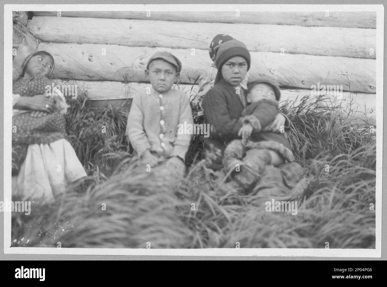 Eskimo children. Frank and Frances Carpenter collection , Gift; Mrs. W ...