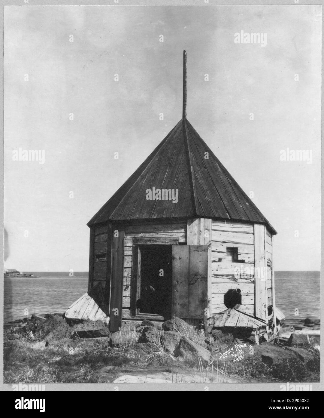 Russian block house. Frank and Frances Carpenter collection , Gift; Mrs ...