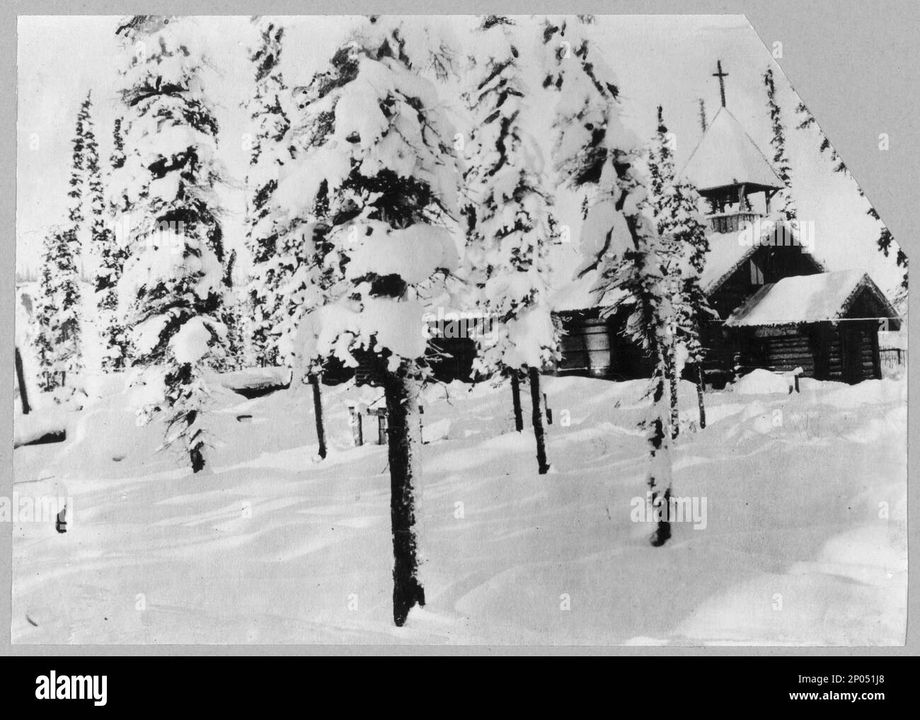 Episcopal Station on the Koyukuk River, the farthest north mission in ...