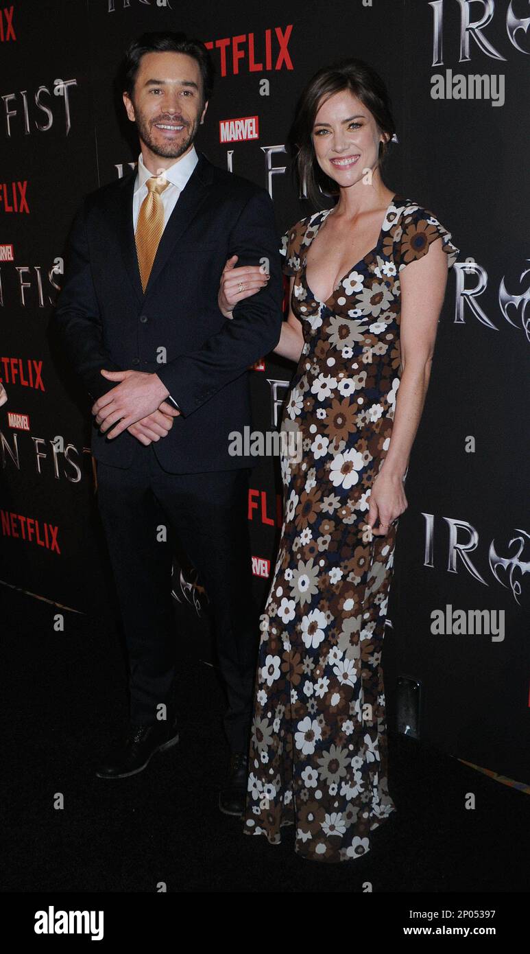 Photo by: Demis Maryannakis/STAR MAX/IPx3/15/17Tom Pelphrey and Jessica ...