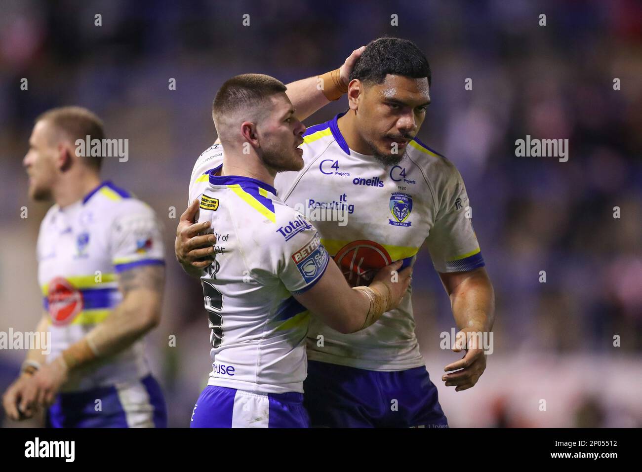 Warrington, UK. 02nd Mar, 2023. Danny Walker #16 of Warrington Wolves ...