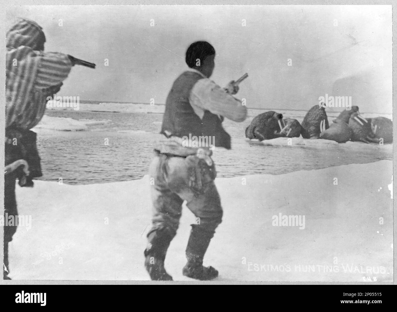 Indians of north america subsistence activities hi-res stock ...