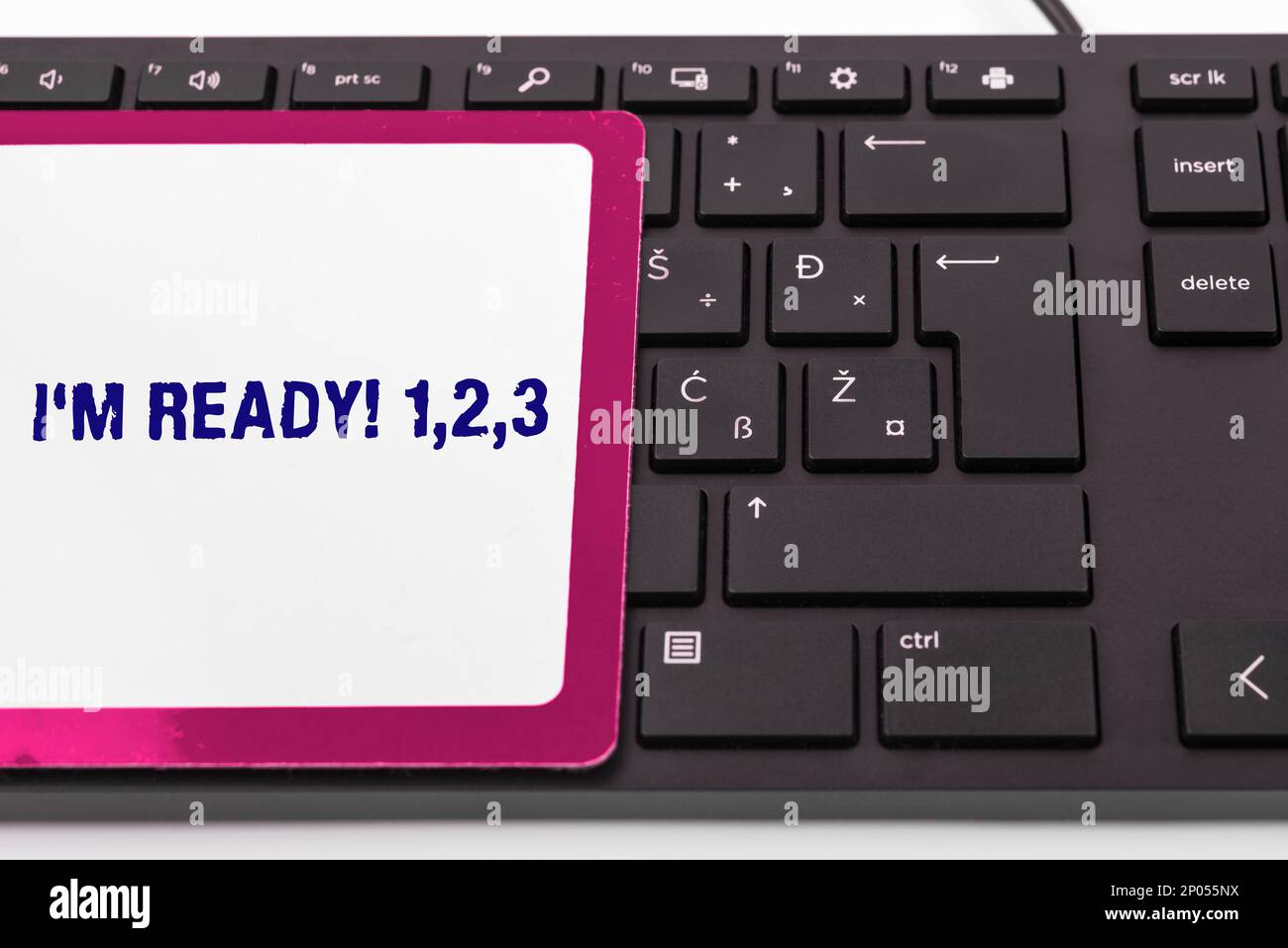 Conceptual display I'M Ready 1,2,3. Word for Help showing a route ...