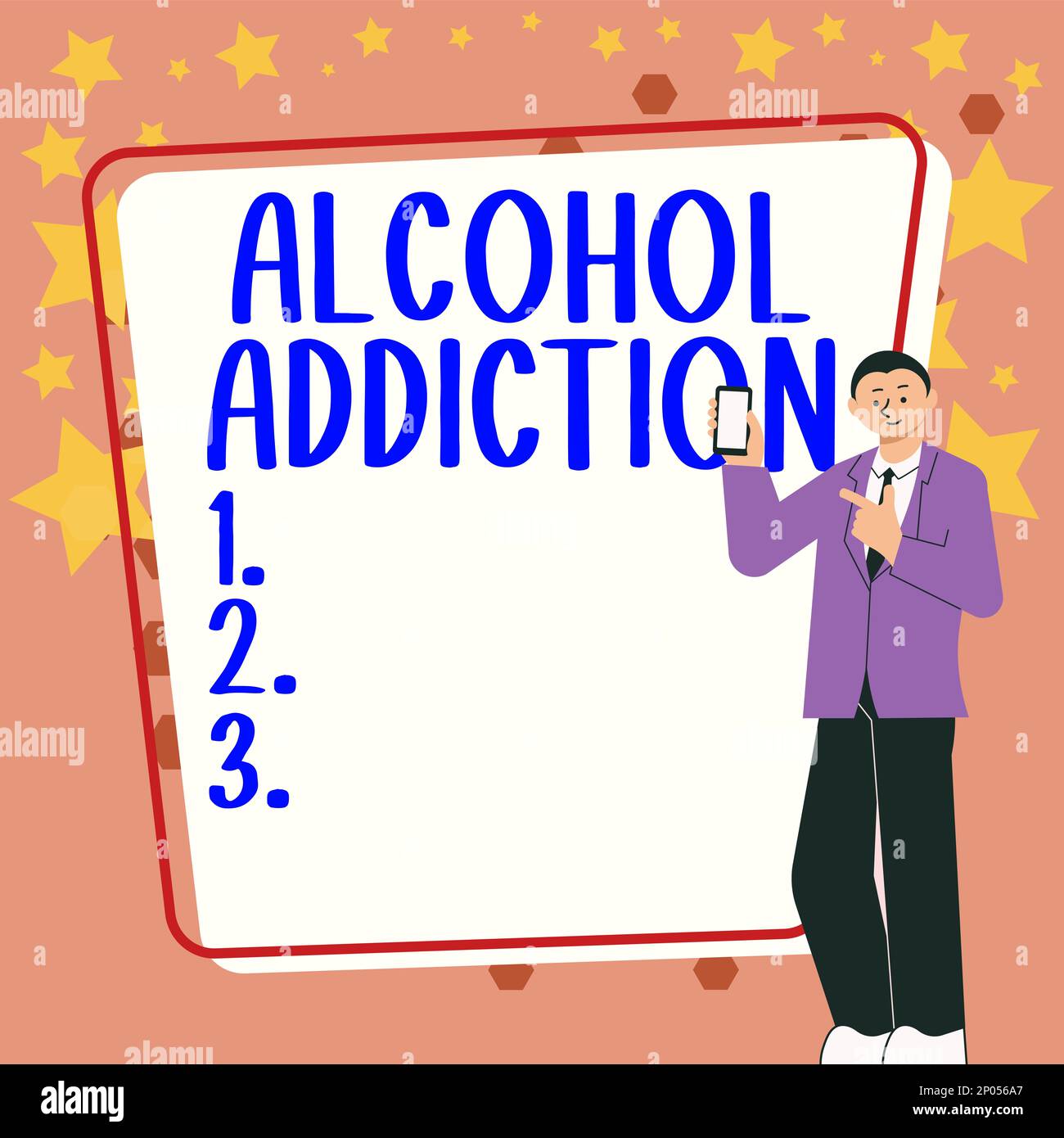Conceptual caption Alcohol Addiction. Word for characterized by ...