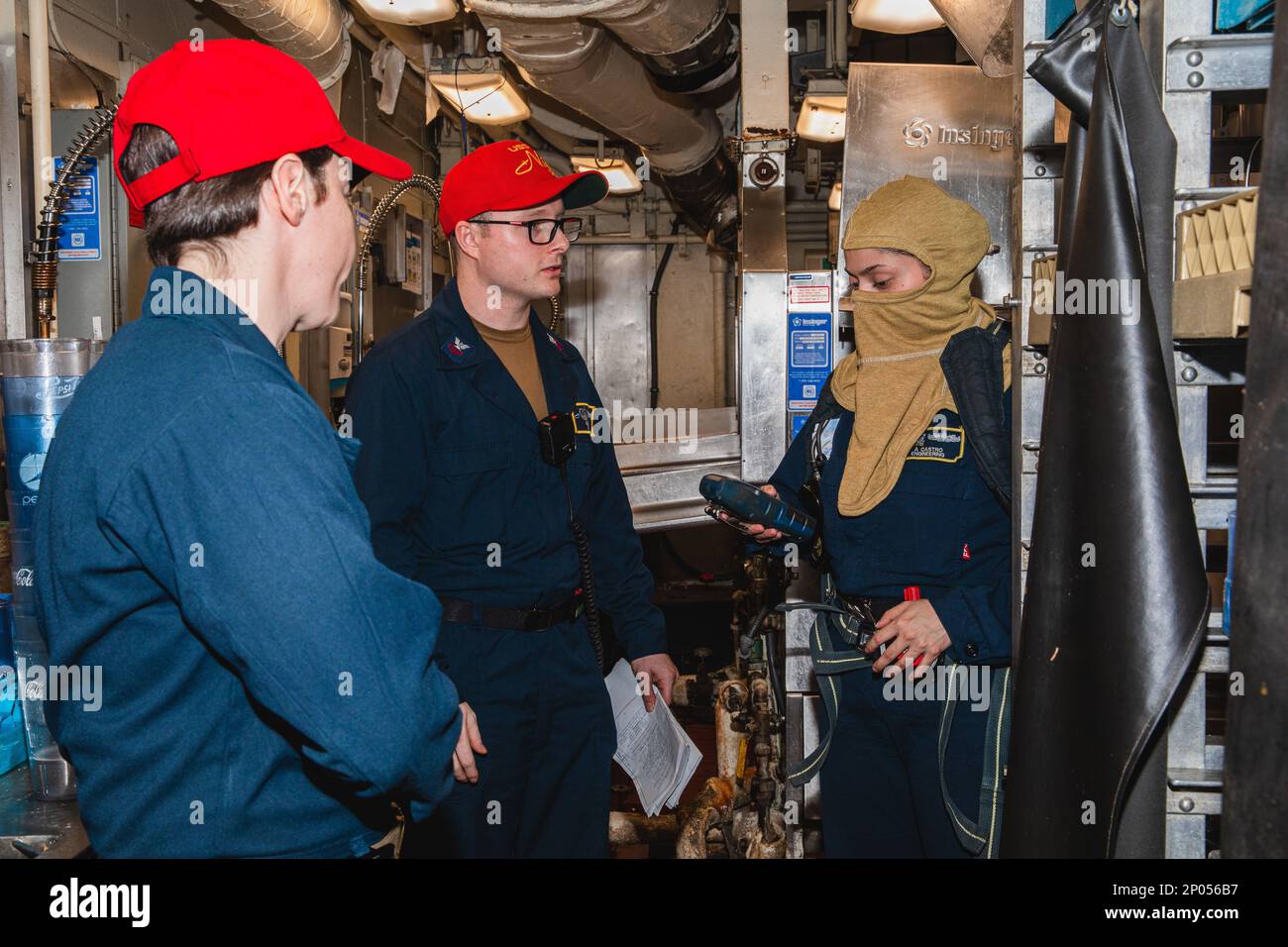 230117-N-PA221-2103 SOUTH CHINA SEA (Jan. 17, 2023) U.S. Navy Sailors ...