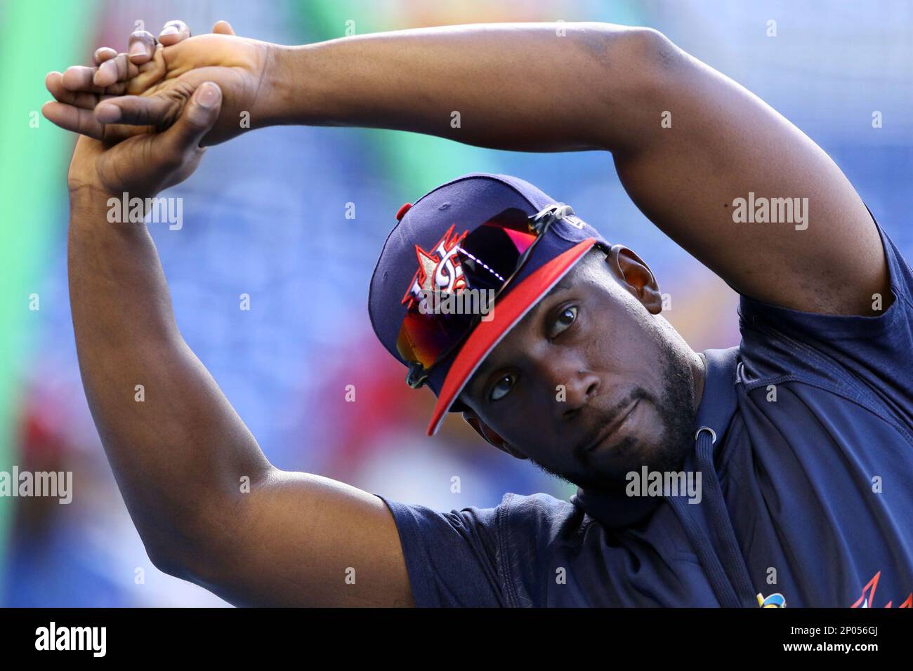MLB batter Andrew McCutchen from team USA prepares against team ...