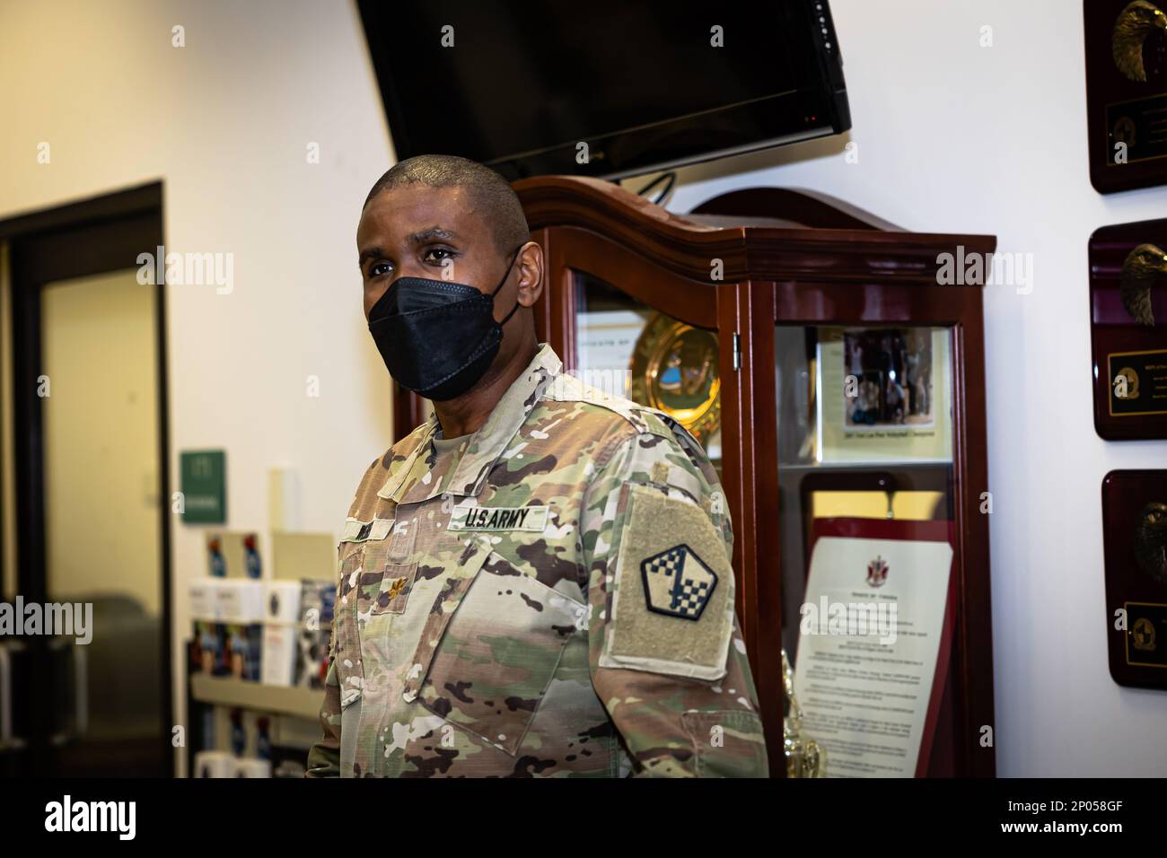 Maj. Cameron Webb, Fort Lee Military Entrance Processing Station ...