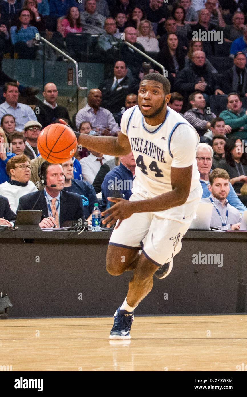 NEW YORK, NY - MARCH 10: Villanova Forward Eric Paschall (44) in action ...