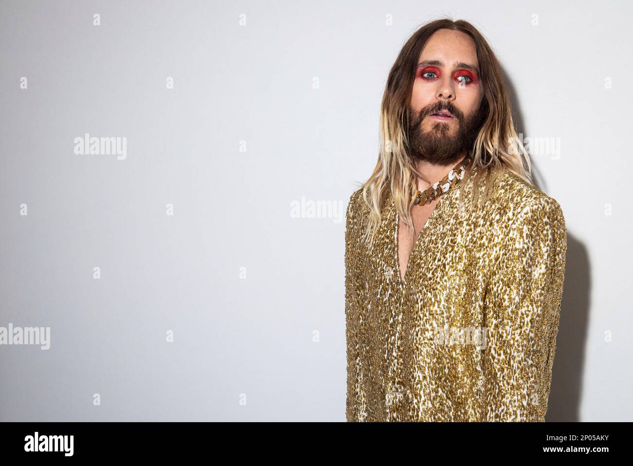 Jared Leto attends the Givenchy Fall/Winter 2023-2024 ready-to-wear ...