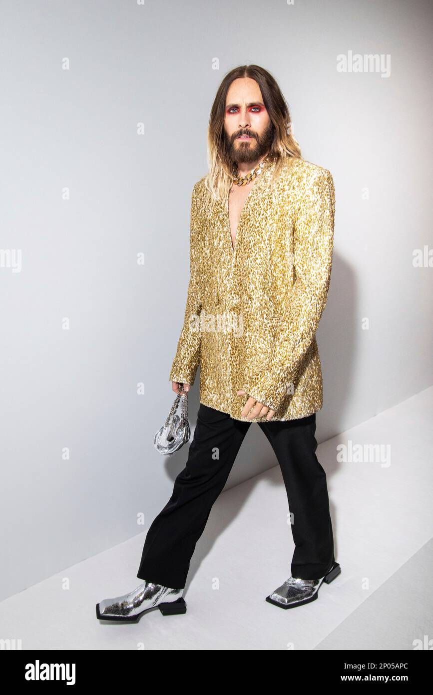 Jared Leto attends the Givenchy Fall/Winter 2023-2024 ready-to-wear ...