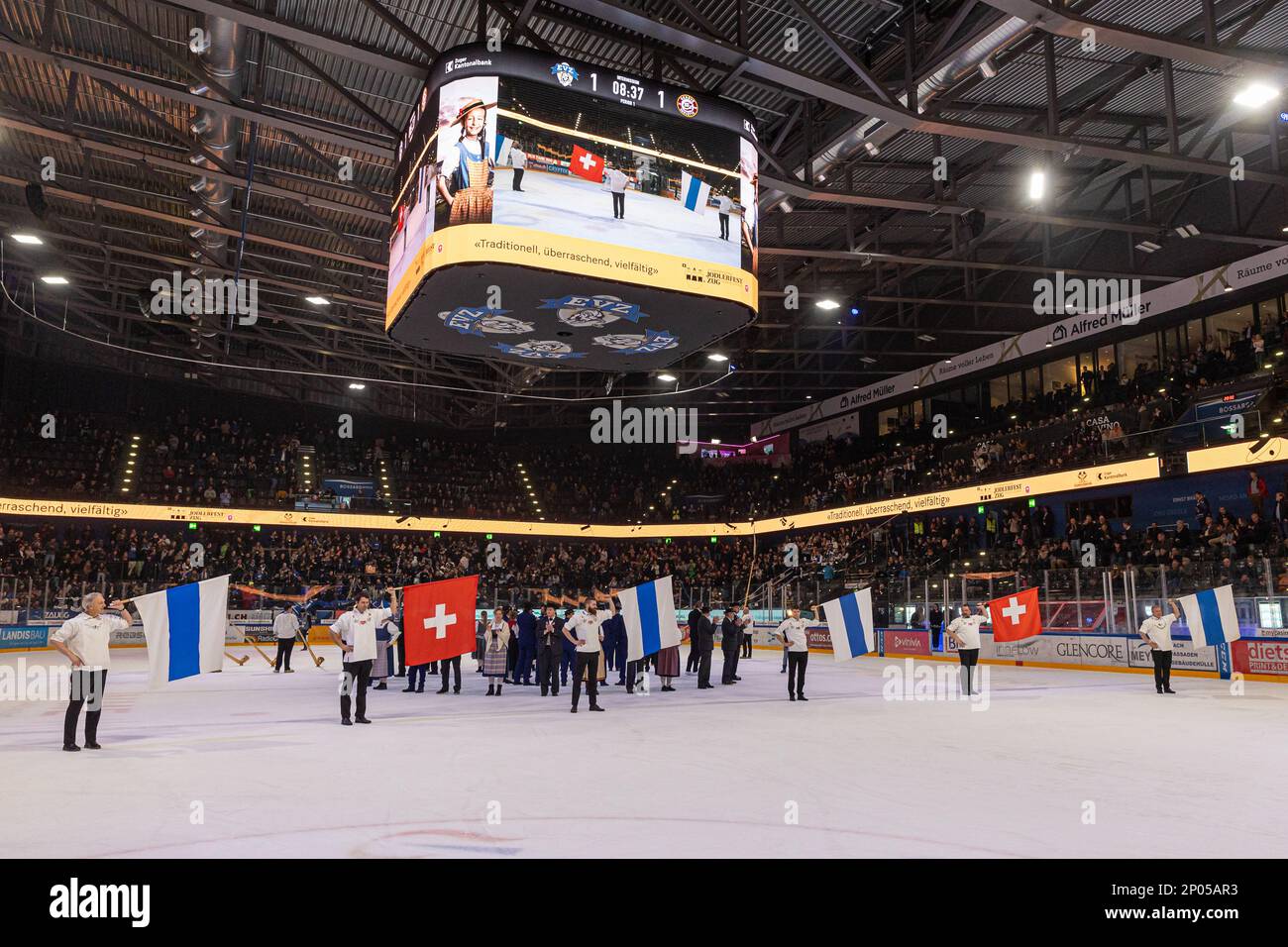 Zug . 02/03/2023, EVZ is advertising today for the federal yodelling ...