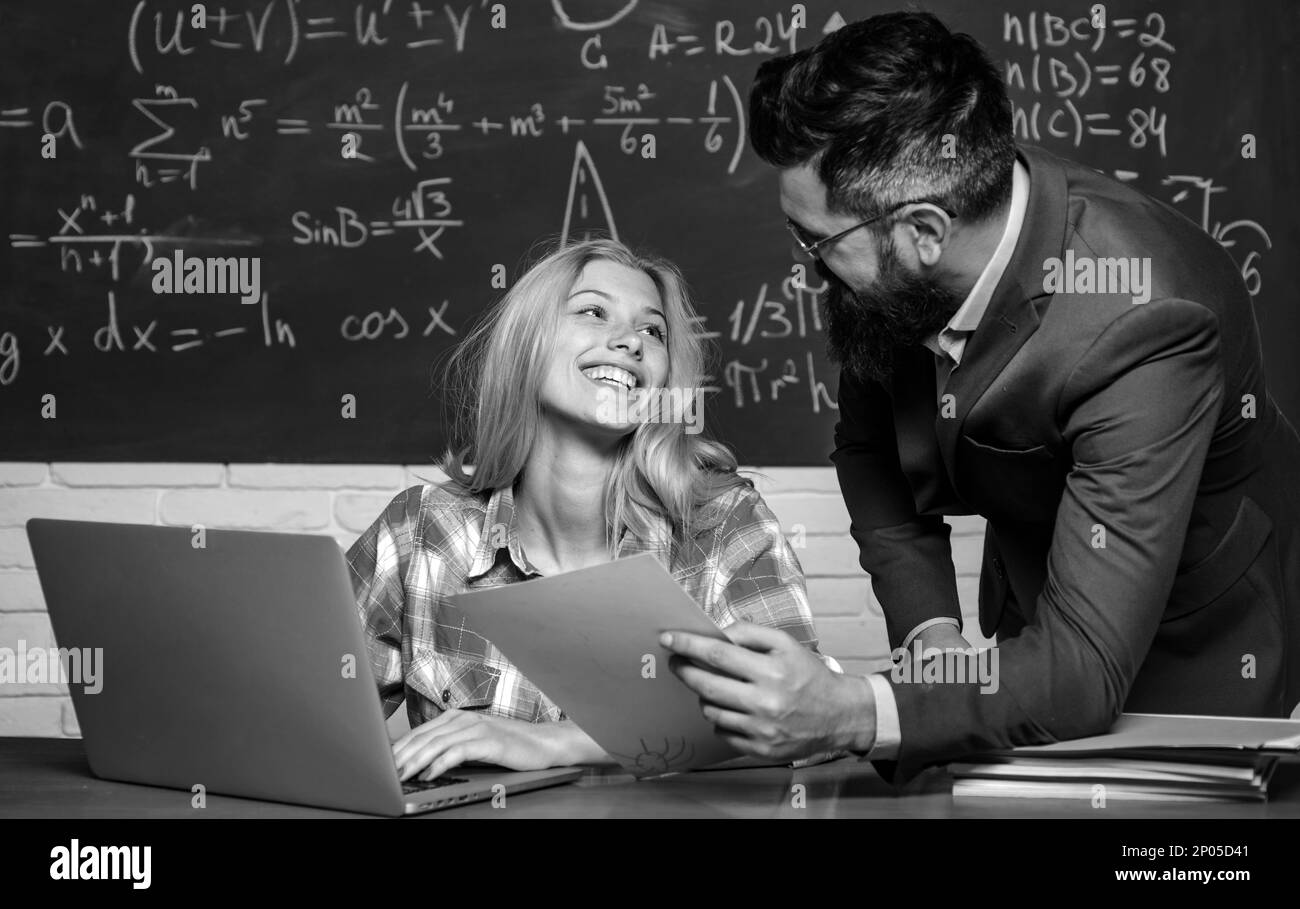 Studying at university. Student Studying Hard Exam. Education and ...