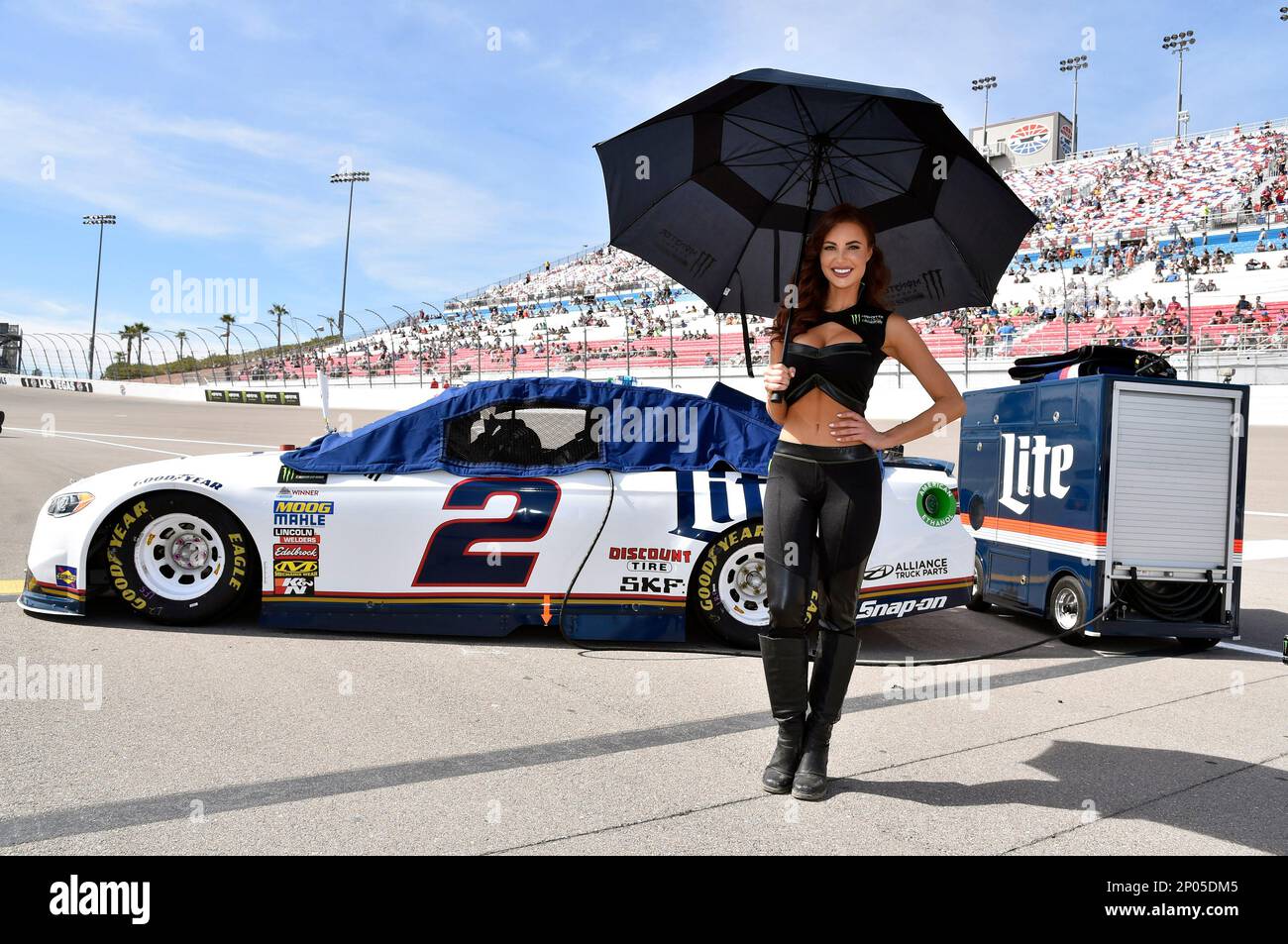 Monster Energy girl during the NASCAR Monster Energy Cup Series Kobalt ...