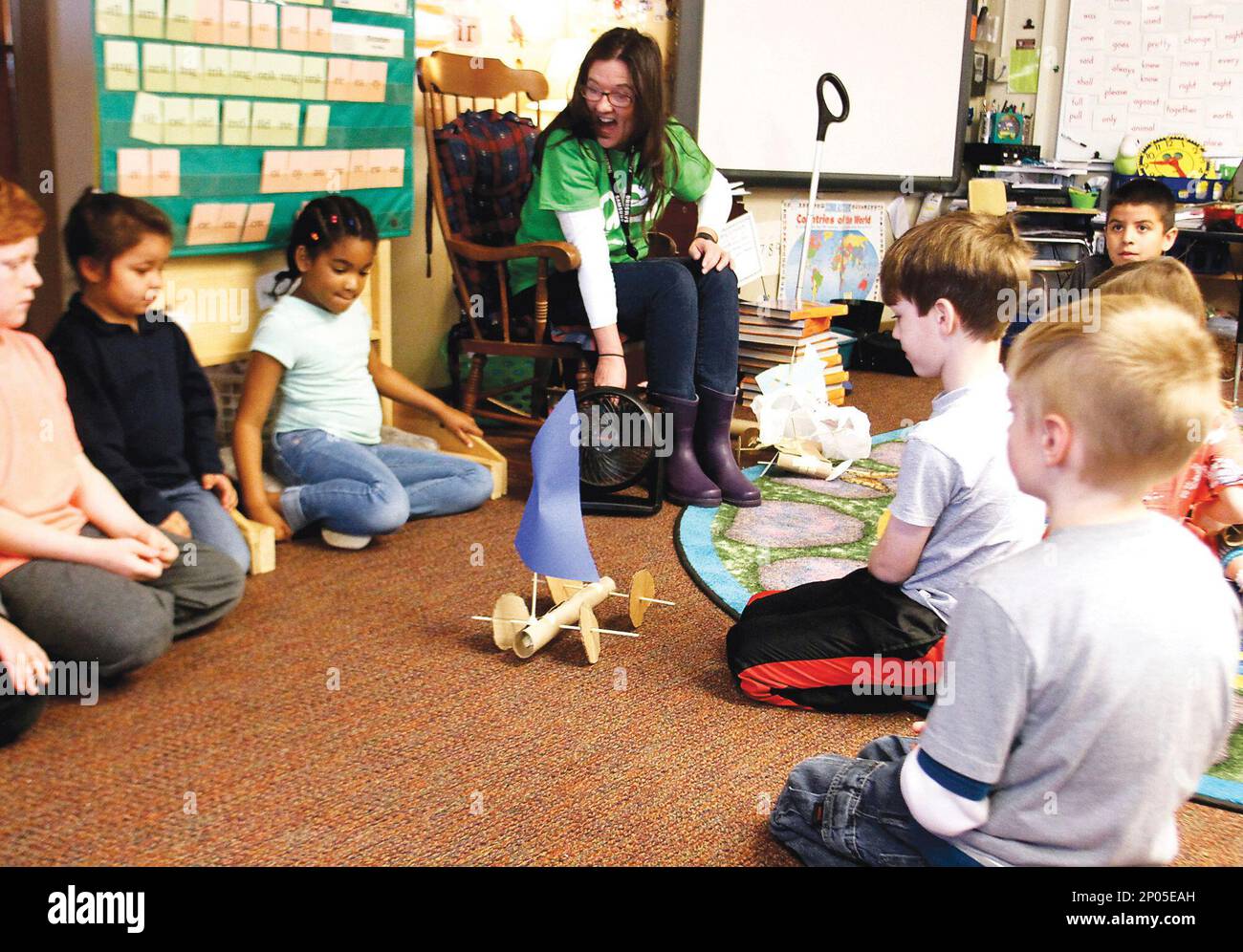 In this photo taken Friday, March 10, 2017, Alcoa Elementary School ...