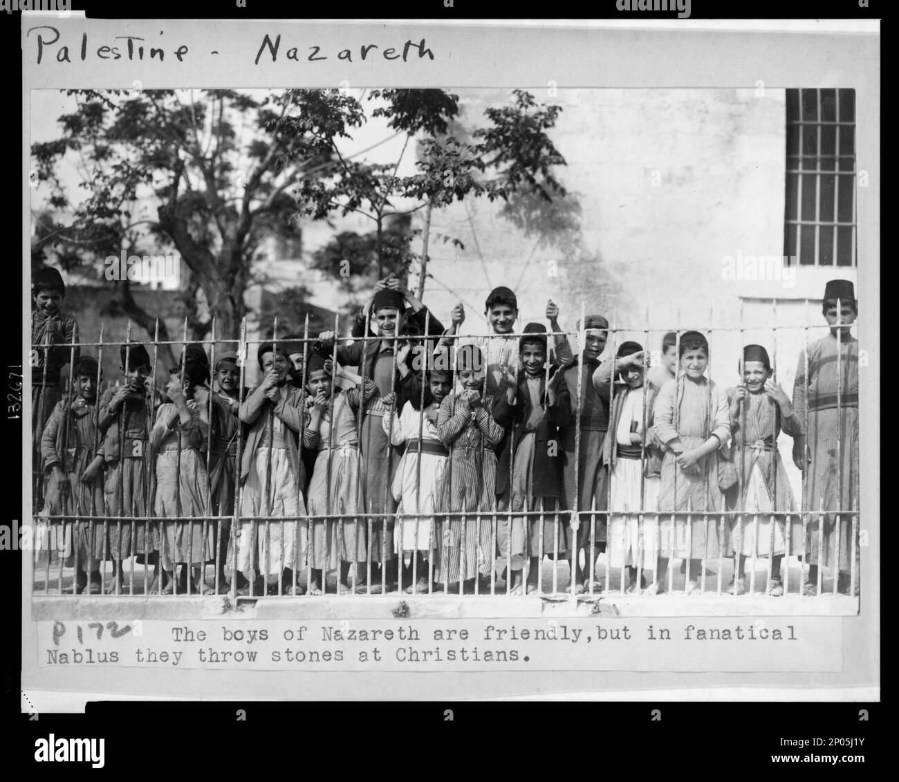The boys of Nazareth are friendly, but in fanatical Nablus they throw ...