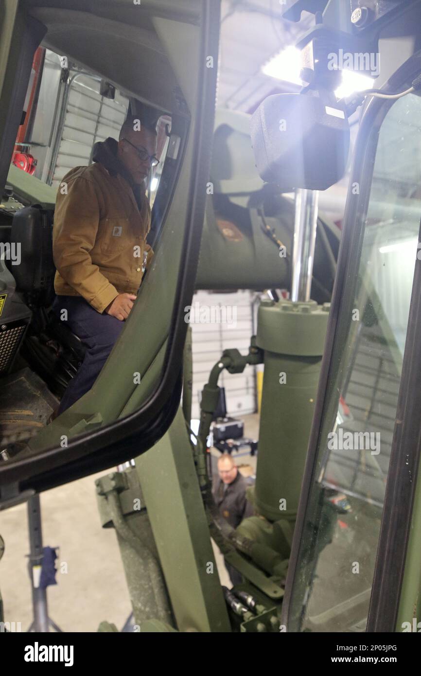 Jacob Duckworth a military technician assigned to the Area Maintenance ...