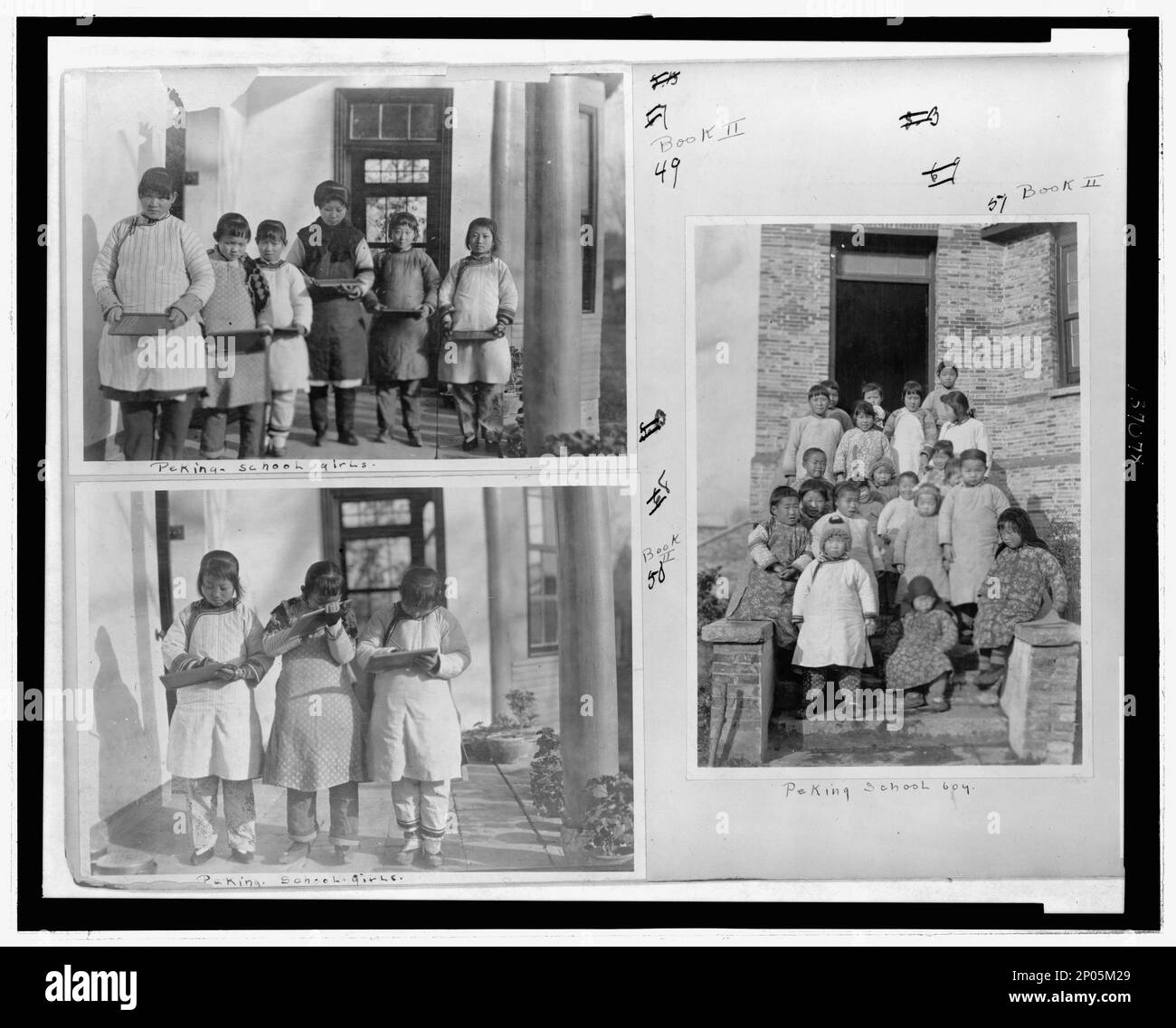 Chinese school children. Frank and Frances Carpenter Collection , Carpenter, Frank G,(Frank ...