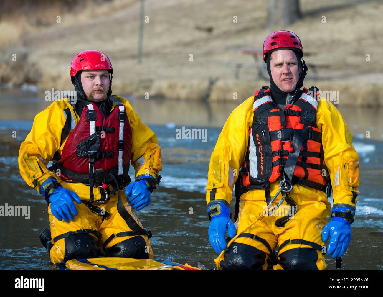 Quentin Farnsworth (left) and Ryan Quesnel (right) Fort Riley Fire ...