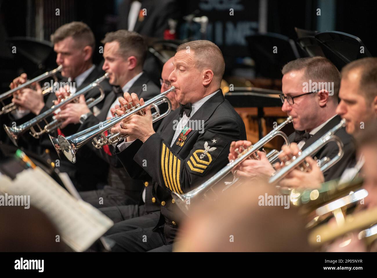 230127-N-PN850-1037 WASHINGTON (Jan. 27, 2023) Principal Trumpeter ...