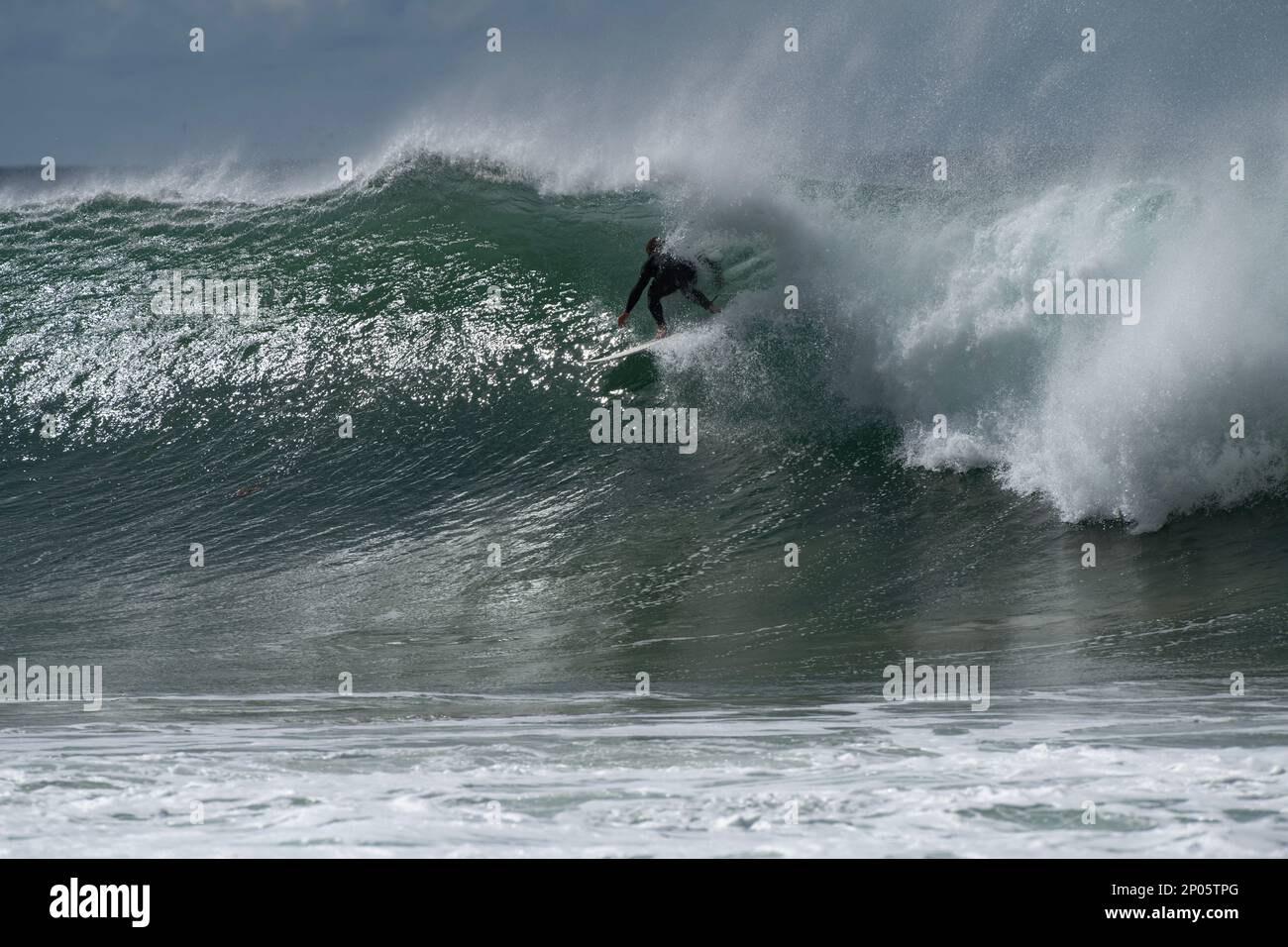 Large waves surfed at Bells Beach Torquay Australia home of ...
