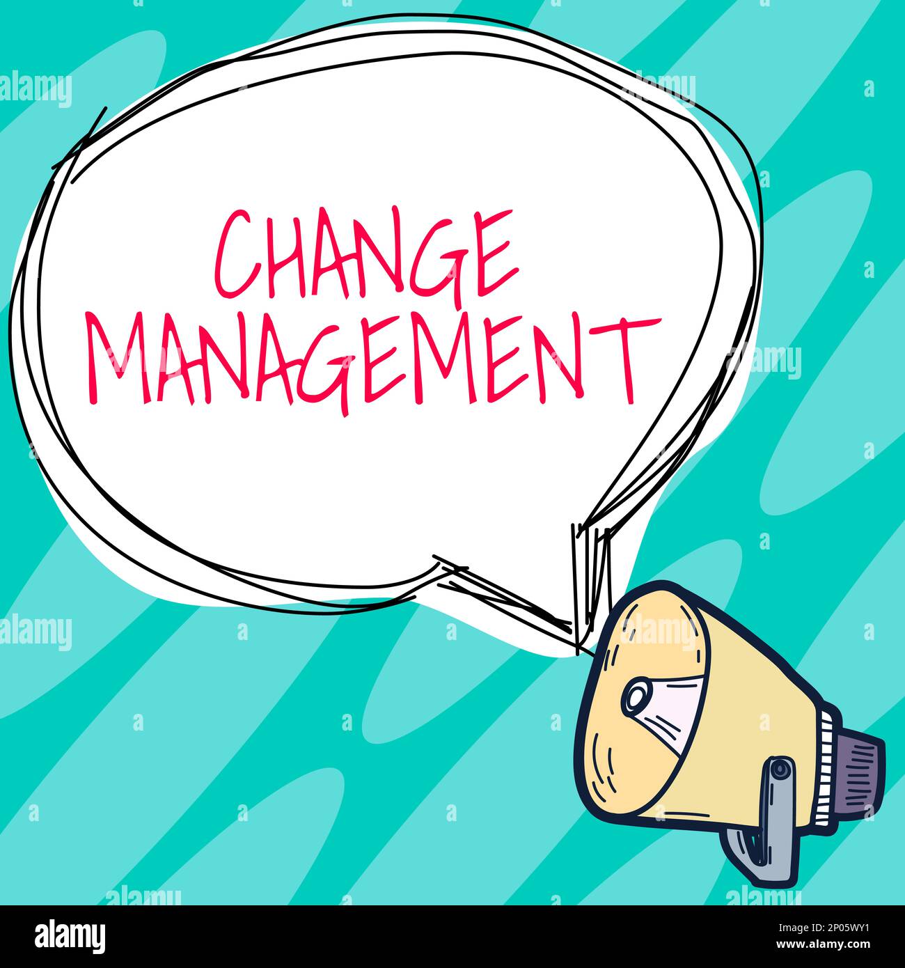 Writing displaying text Change Management. Word Written on Replacement ...