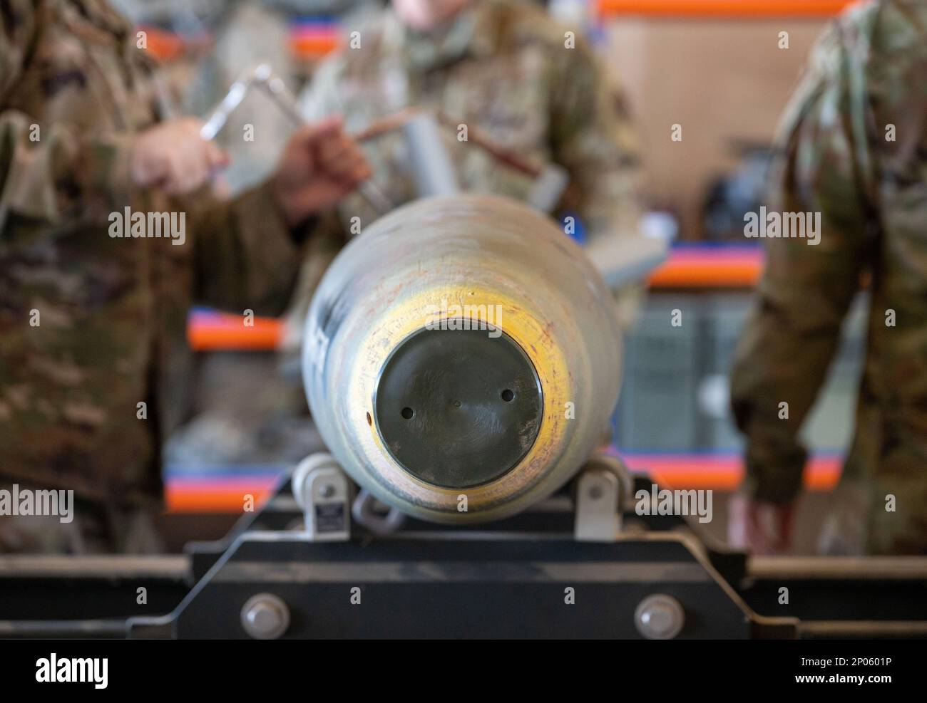 U.S. Air Force Airmen from the 378th Expeditionary Maintenance Squadron ...