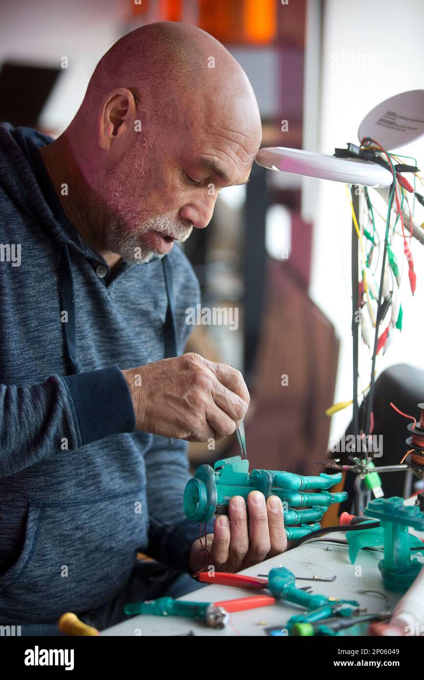 In this Dec. 19, 2016 photo, Lyman Connor has been working for years to ... In this Dec. 19, 2016 photo, Lyman Connor has been working for years to ...