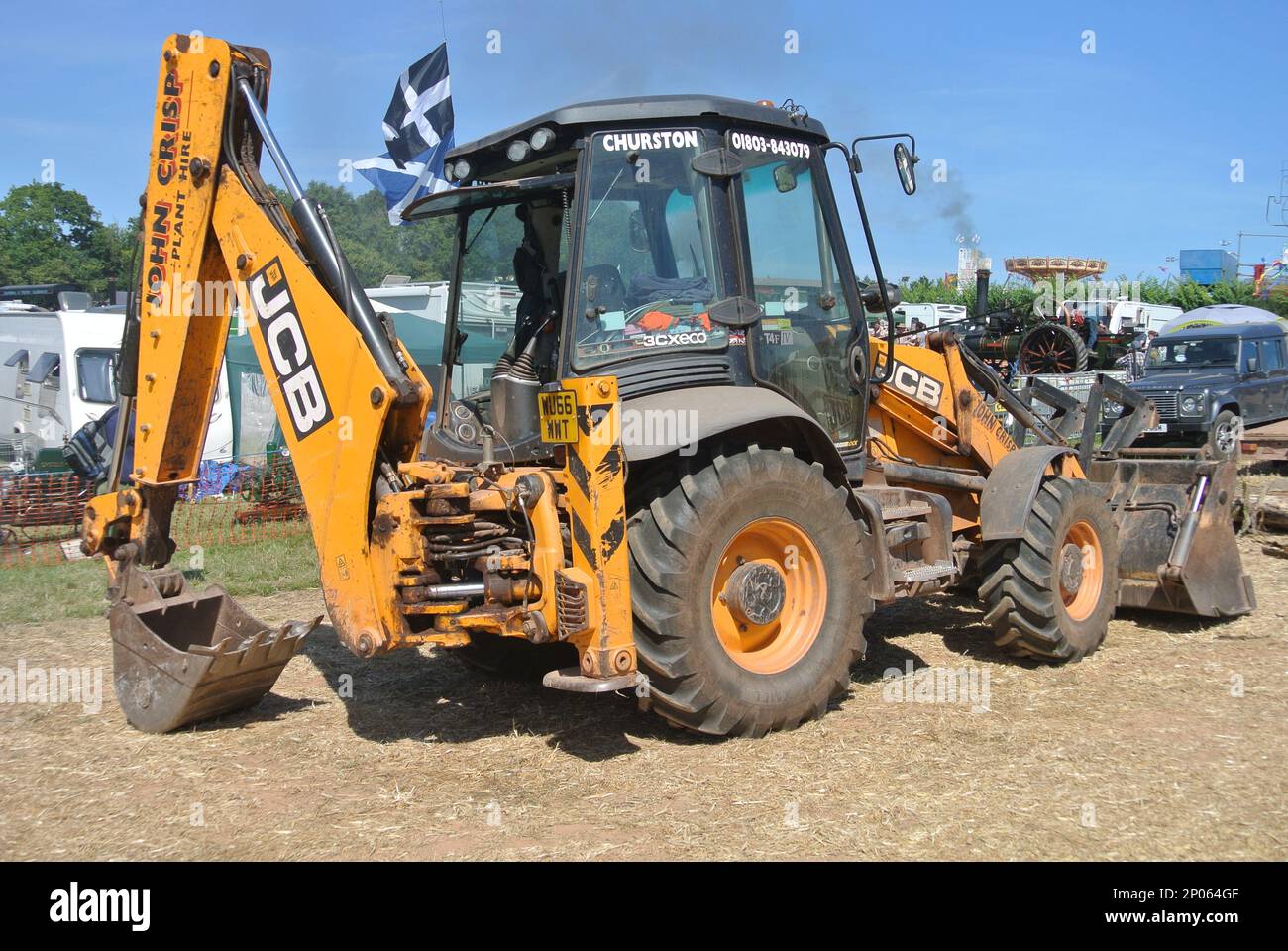 Jcb t4f backhoe loader hi-res stock photography and images - Alamy