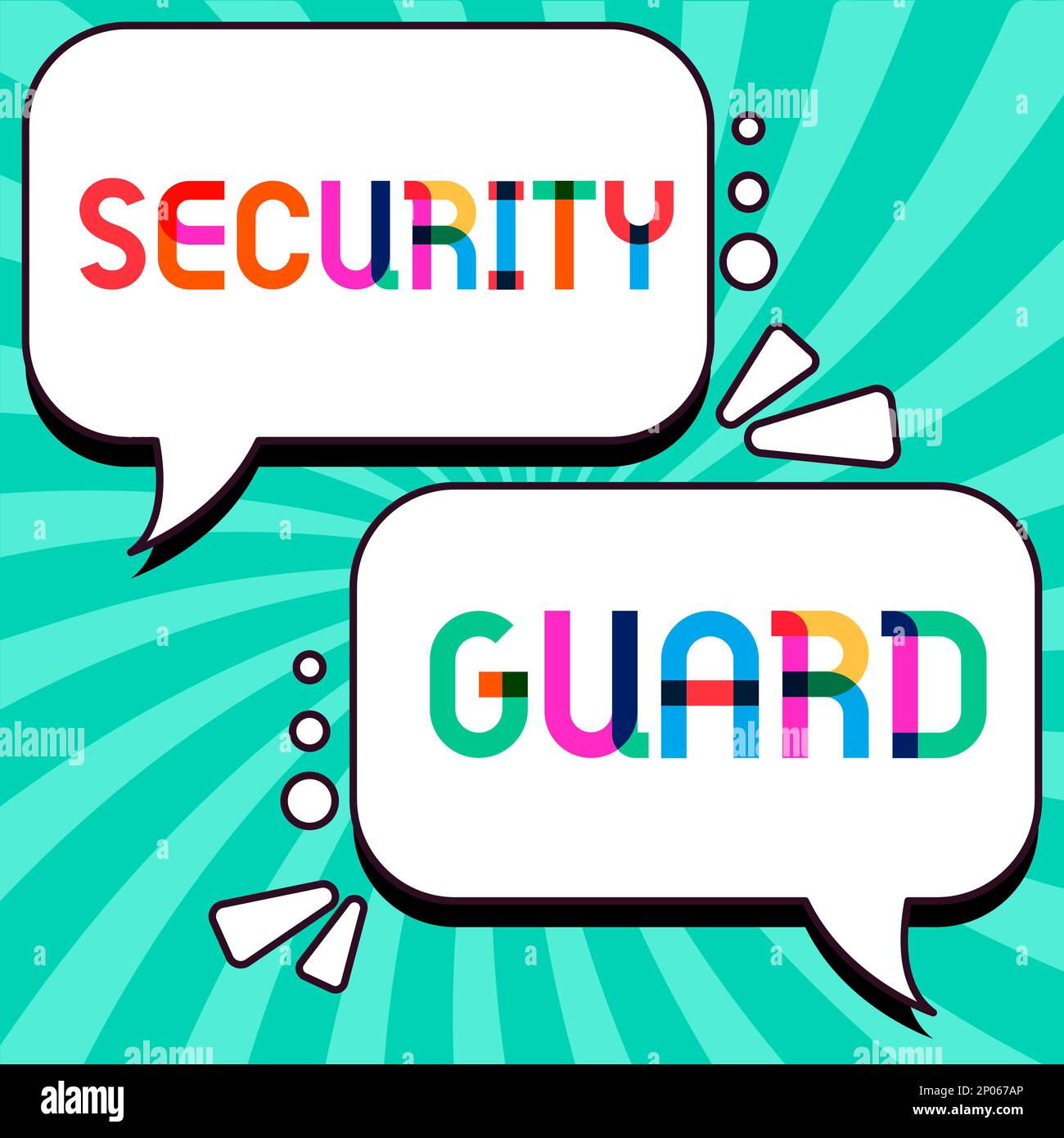 Handwriting Text Security Guard Internet Concept Tools Used To Manage Multiple Security